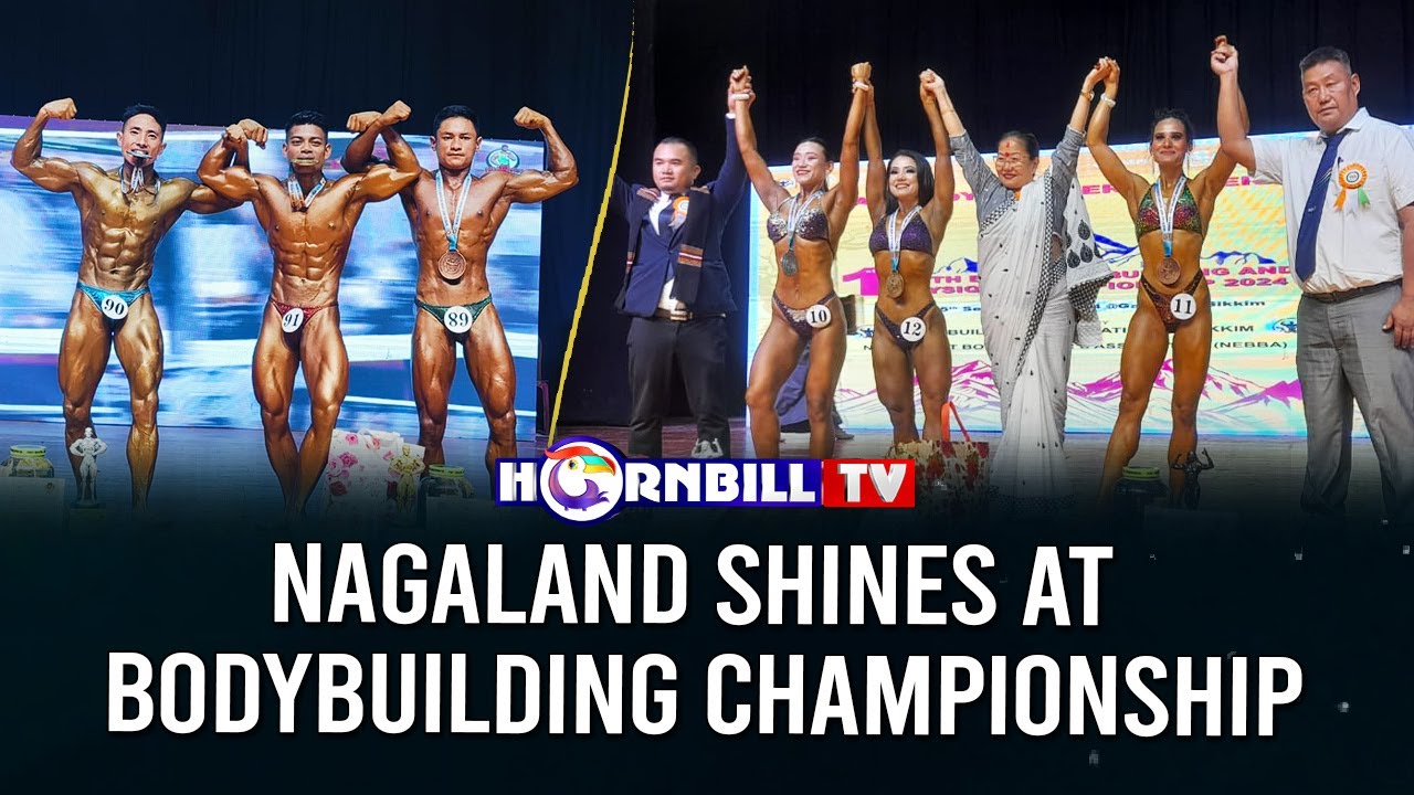 NAGALAND SHINES AT BODYBUILDING CHAMPIONSHIP - YouTube