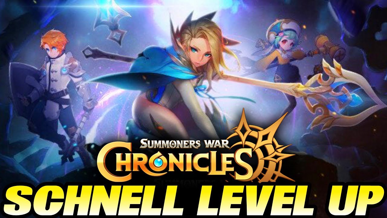 Schnell & easy LEVELN in Summoners War Chronicles! 🤔 mit Opening Summon! Black Rabbit Tutorial ...
