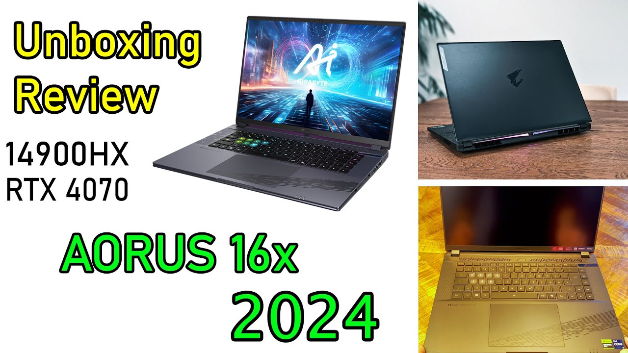 Aorus 16X Unboxing and Review - YouTube