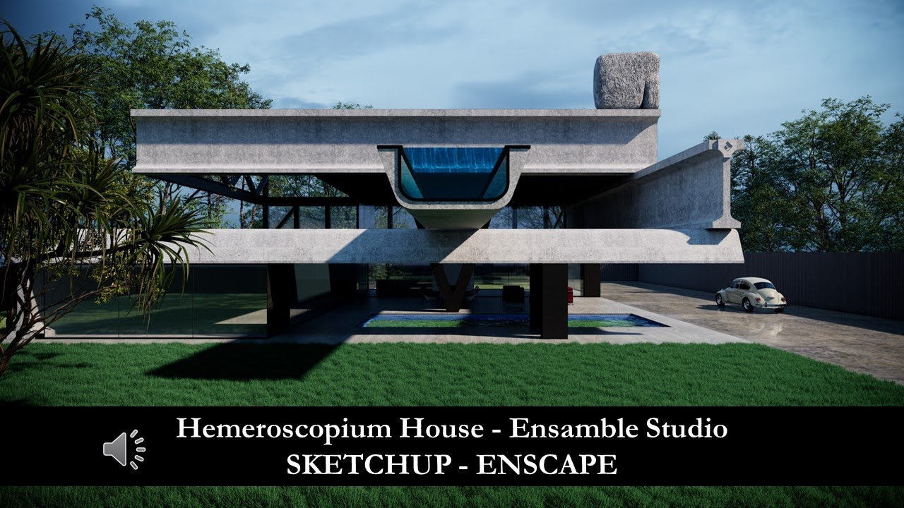 5-Minute Hemeroscopium House Rendering Hack for Busy Architects - YouTube