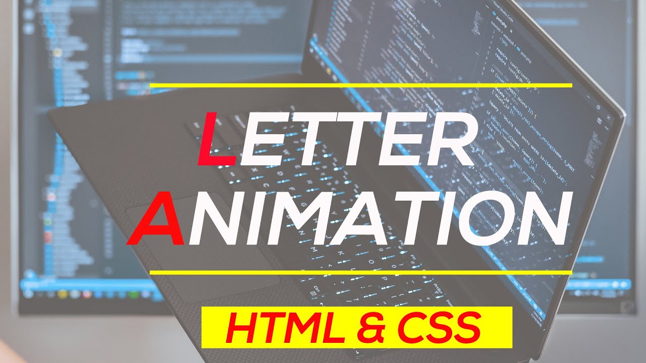 Simple Text Animation Just By Using Html And Css Youtube 4188