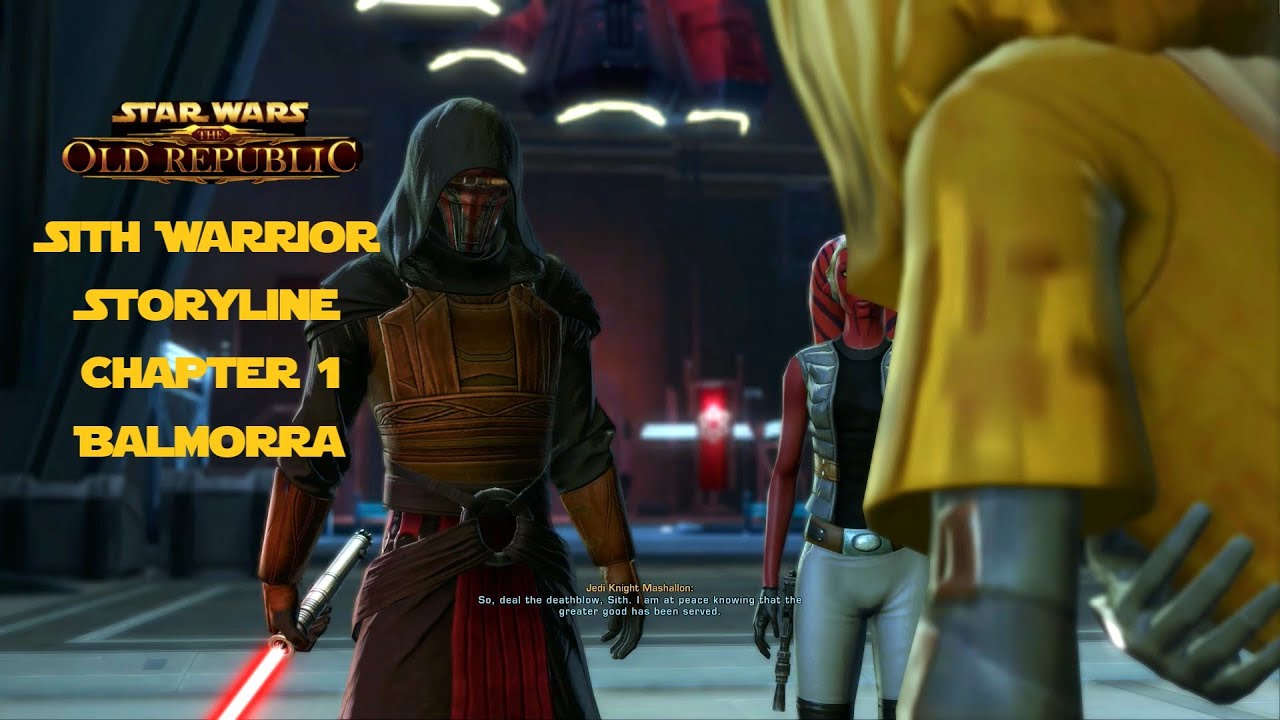 STAR WARS: The Old Republic Sith Warrior Storyline Part 4 - Chapter 1 ...