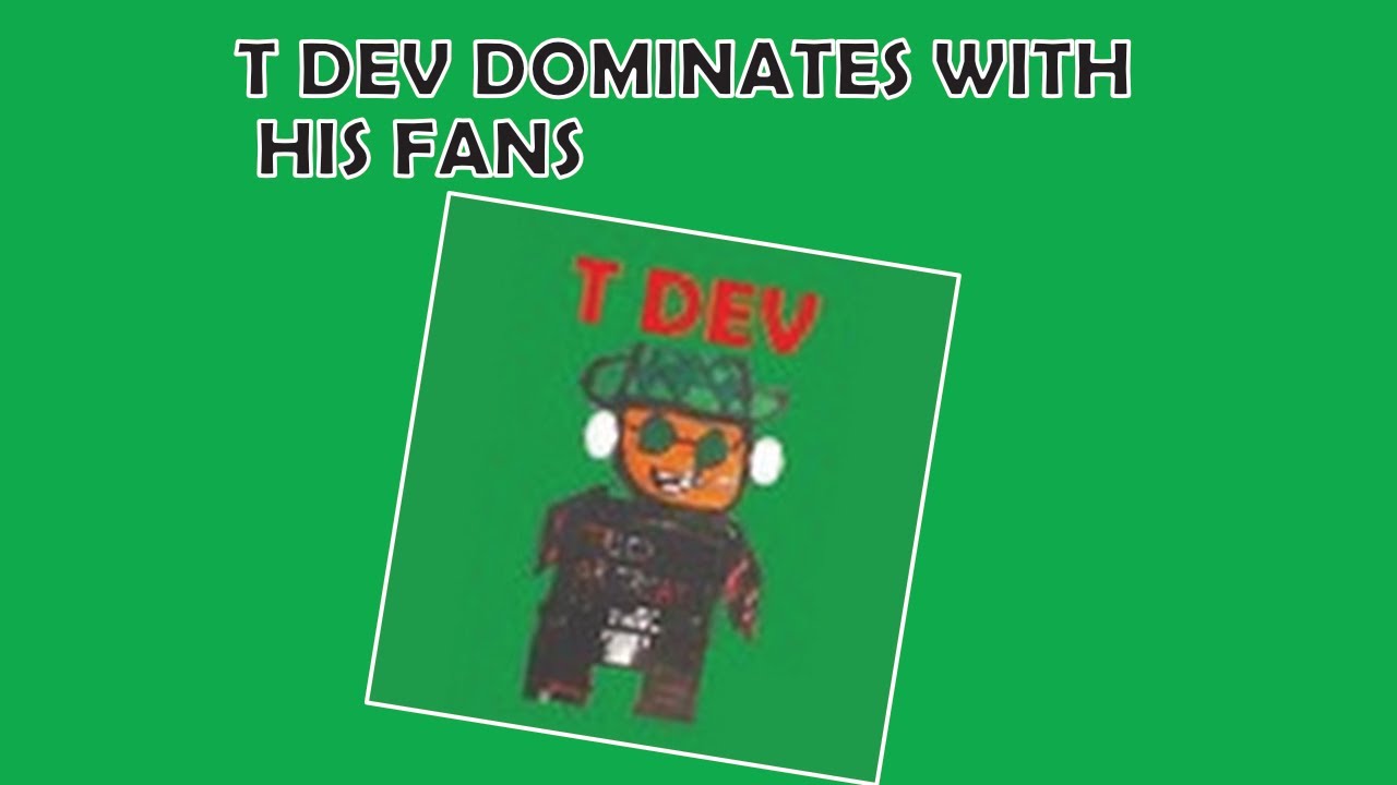 T Dev DOMINATES with his fans... (Roblox Bedwars) - YouTube