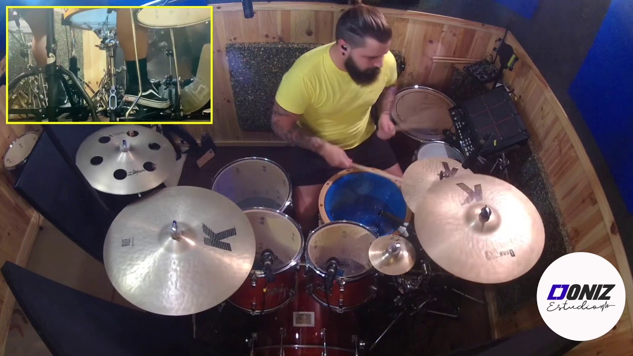 Marcus Miller Detroit cover Drums - YouTube