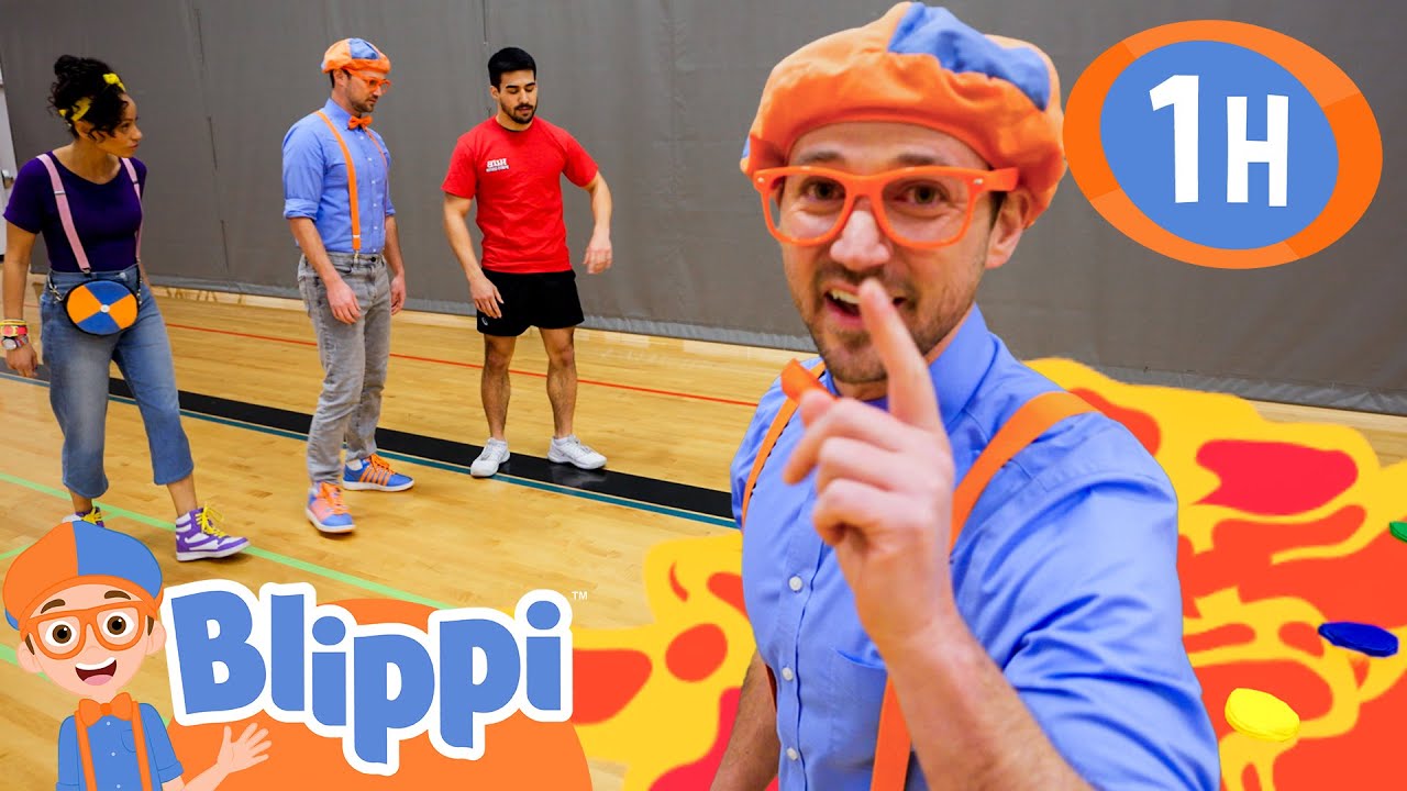 Can Blippi Beat The Obstacles? | Blippi Painting for Kids | Moonbug ...