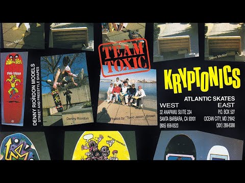 New Kryptonics and Toxic Freestyle Skateboards - YouTube