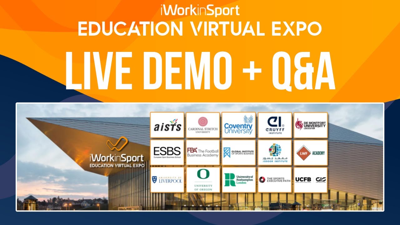 Education Virtual Expo: LIVE DEMO + Q&A - YouTube