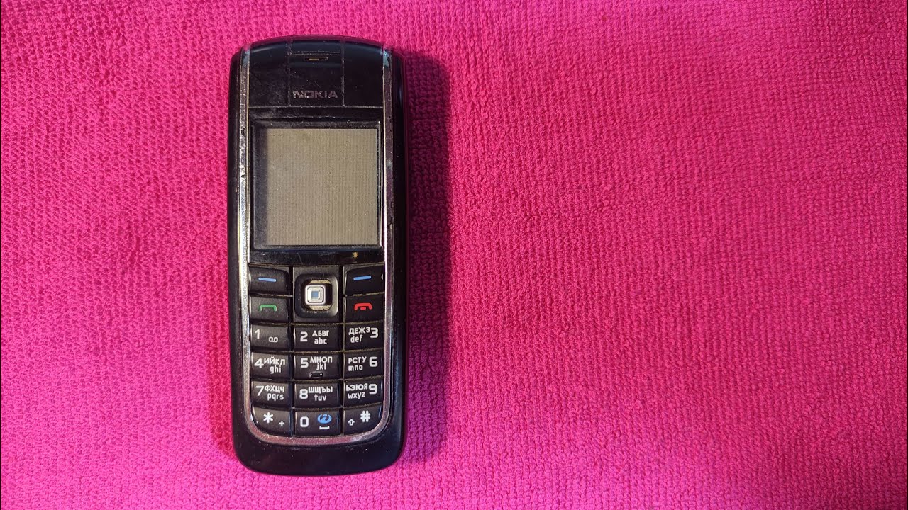 Review on the legendary phone Nokia 6020 ASMR - YouTube