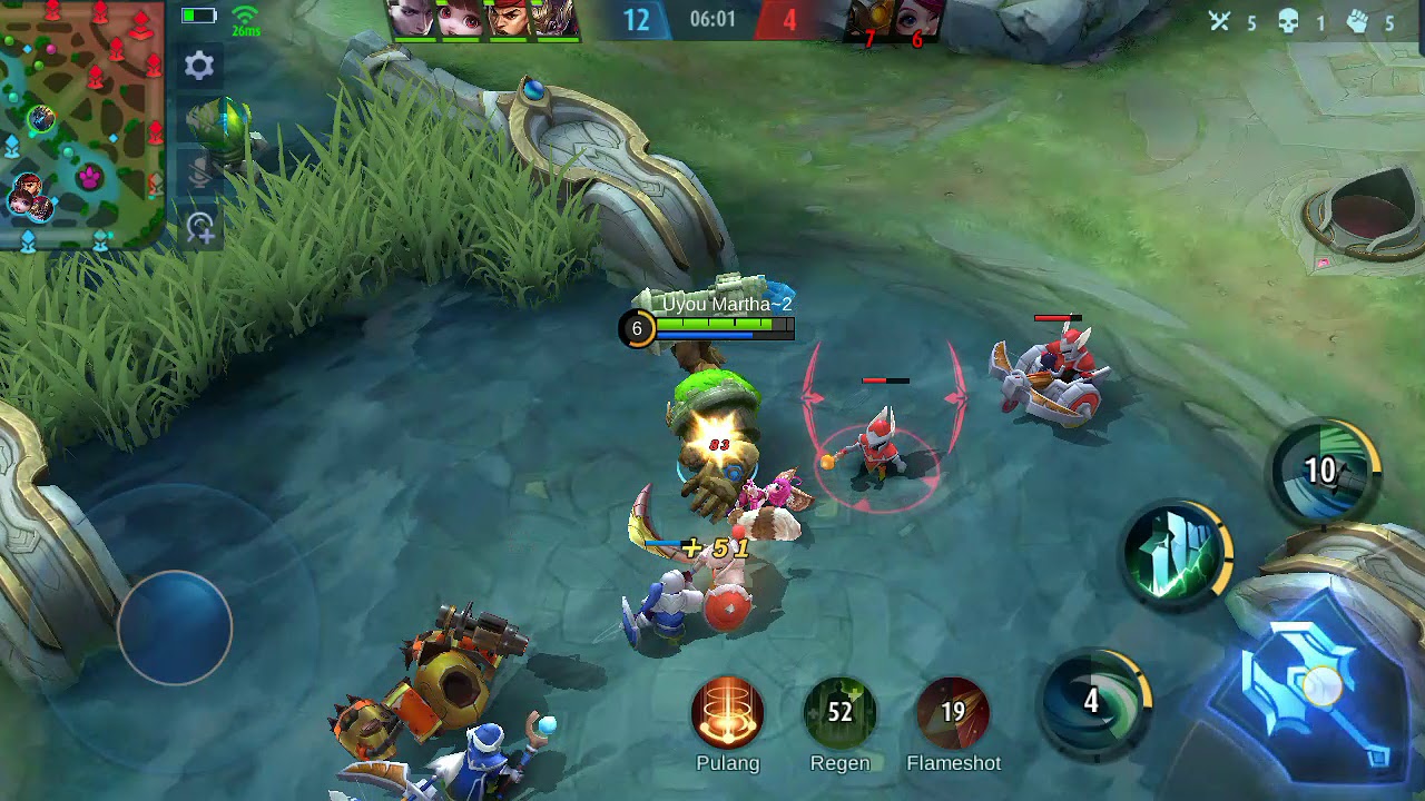 Mobile legend gameplay - YouTube