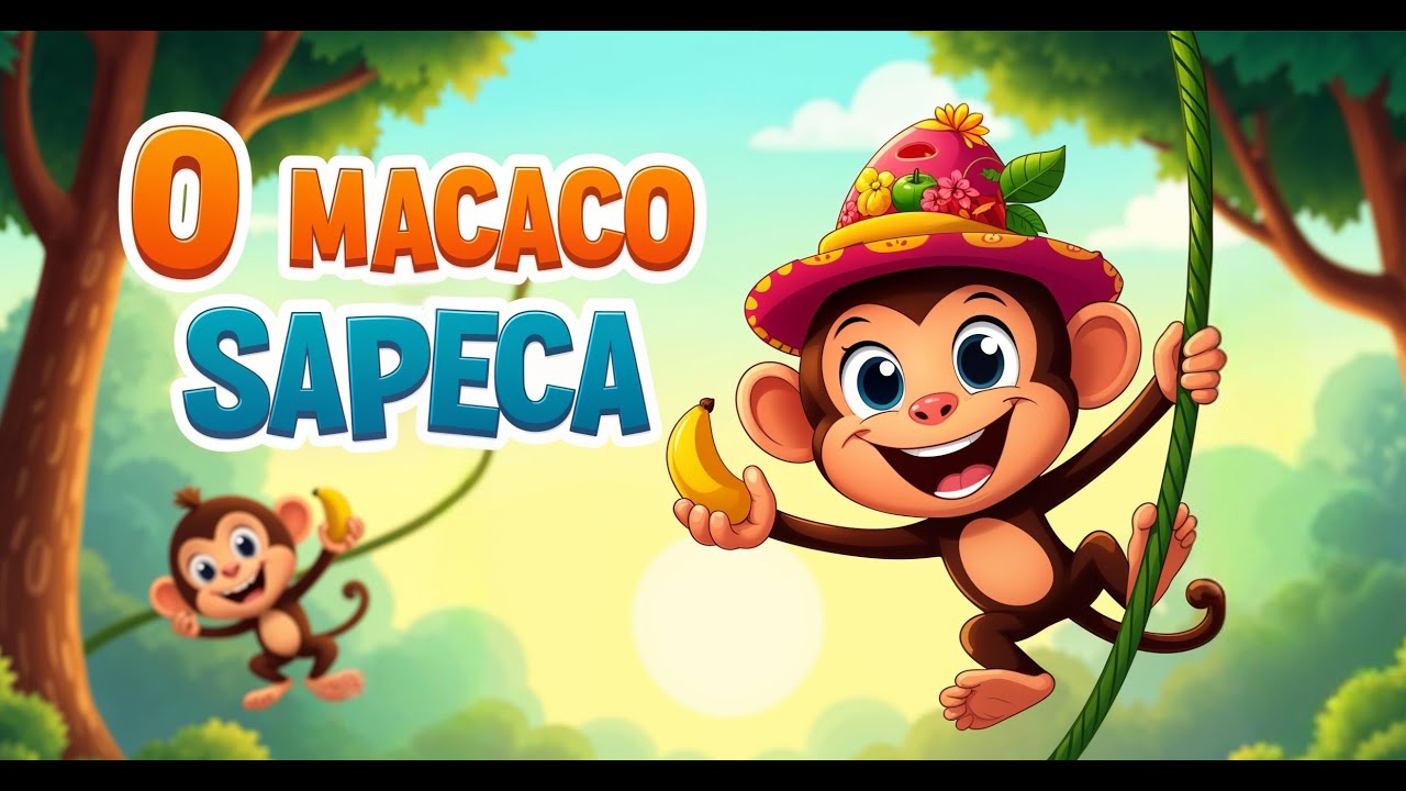 O Macaco Sapeca Apronta Todas! | Música Infantil Divertida para ...