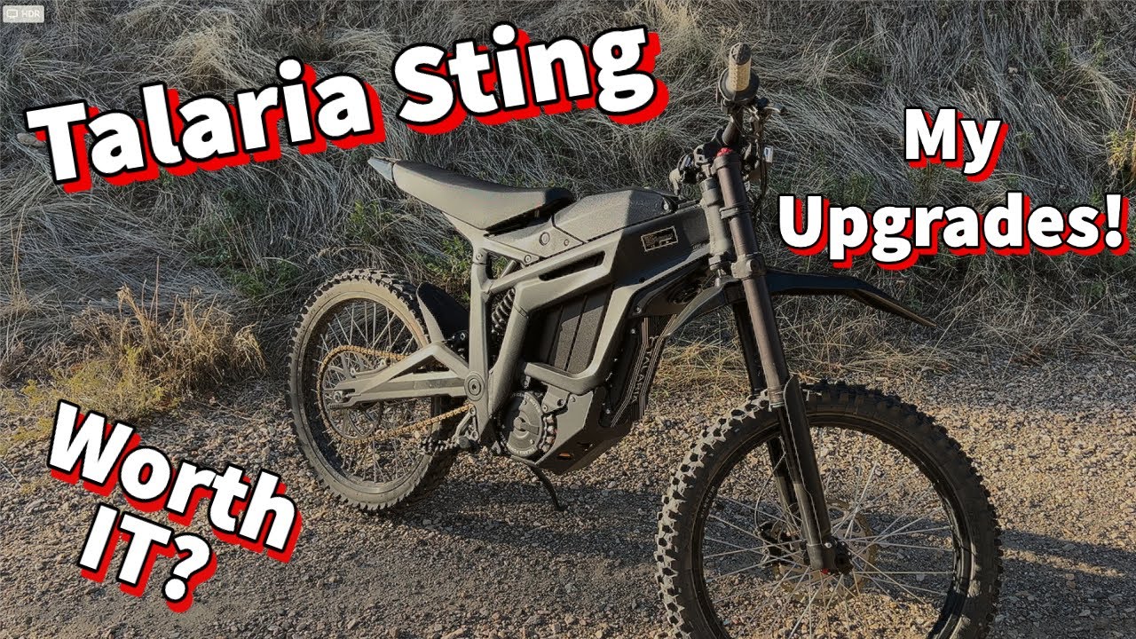 Talaria Sting Must Do First Upgrades (Sur Ron Competitor) - YouTube