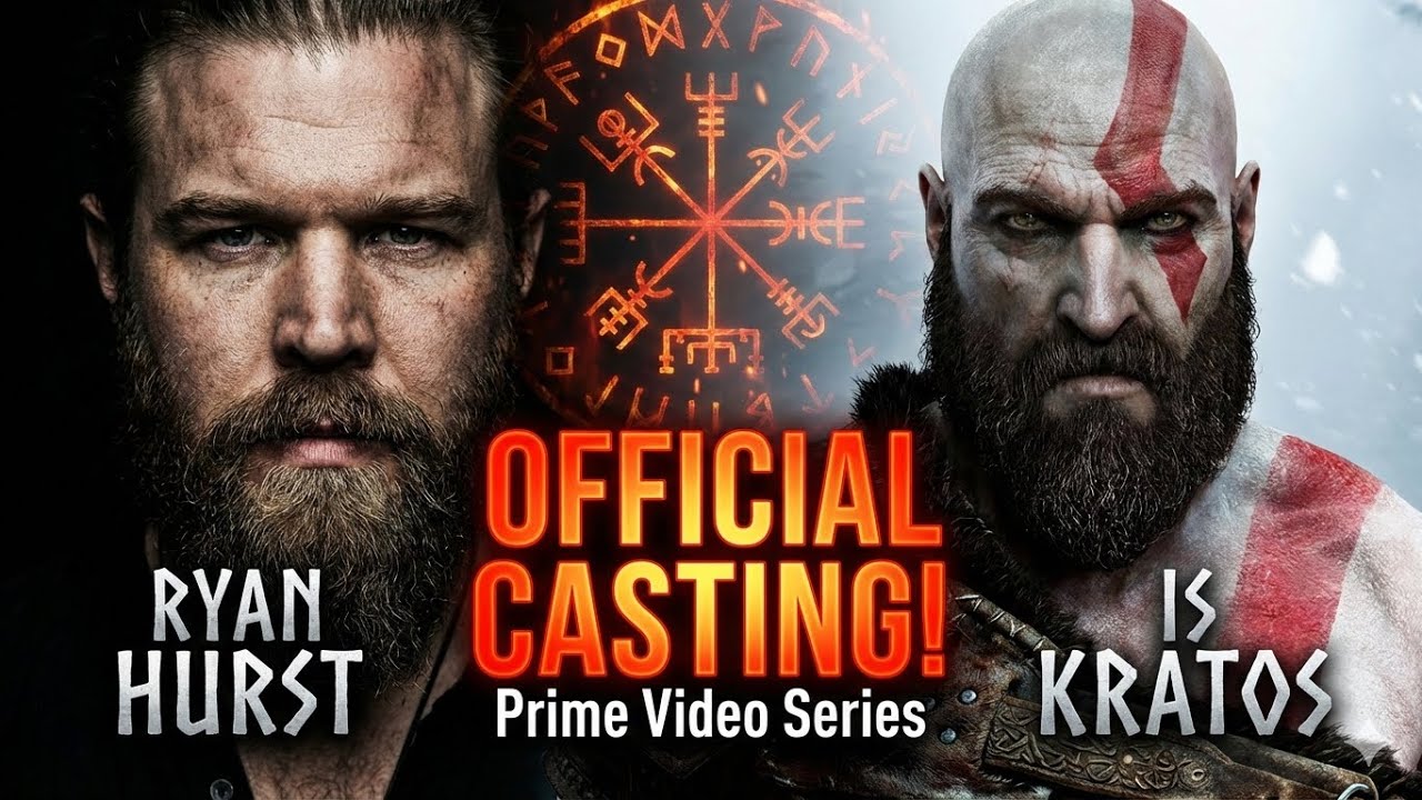 Ryan Hurst Cast As Kratos In Prime Video’s ‘God of War’ - YouTube