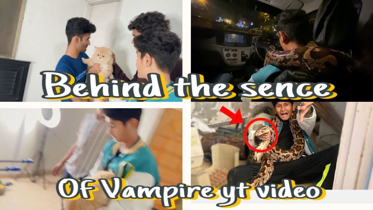 behind the sence of vampire yt video#vampireyt @VAMPIREYT1 #petsvlog # ...