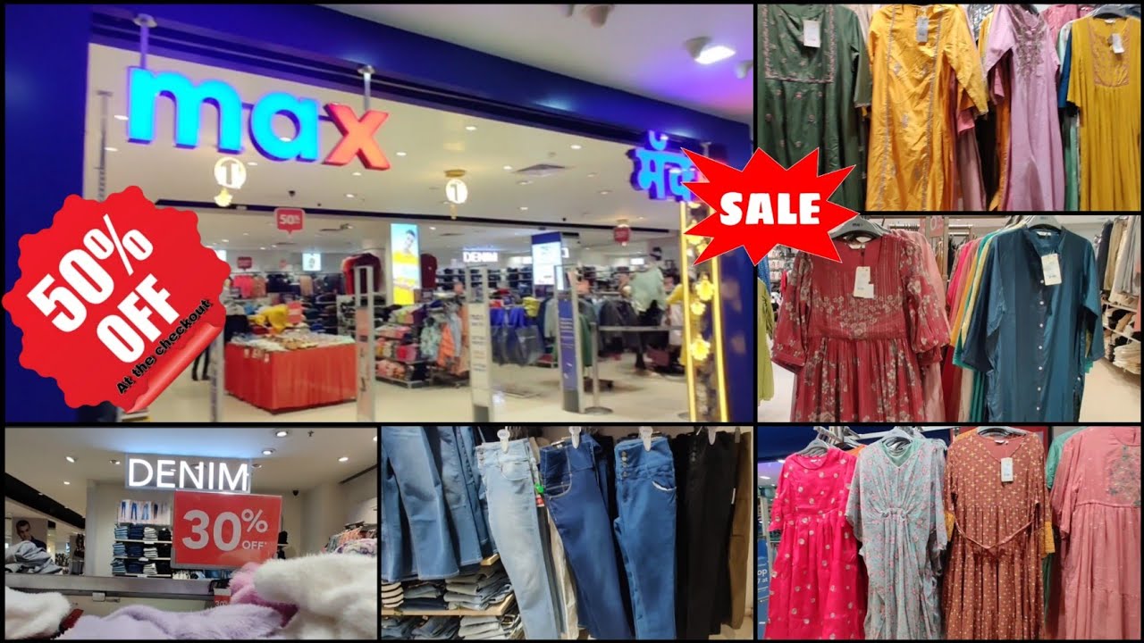 Max Latest Collection | upto 50% off | End Of Season Sale | # ...