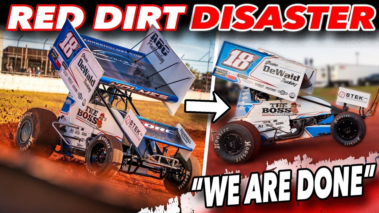 A Red Dirt Raceway Disaster..... - YouTube