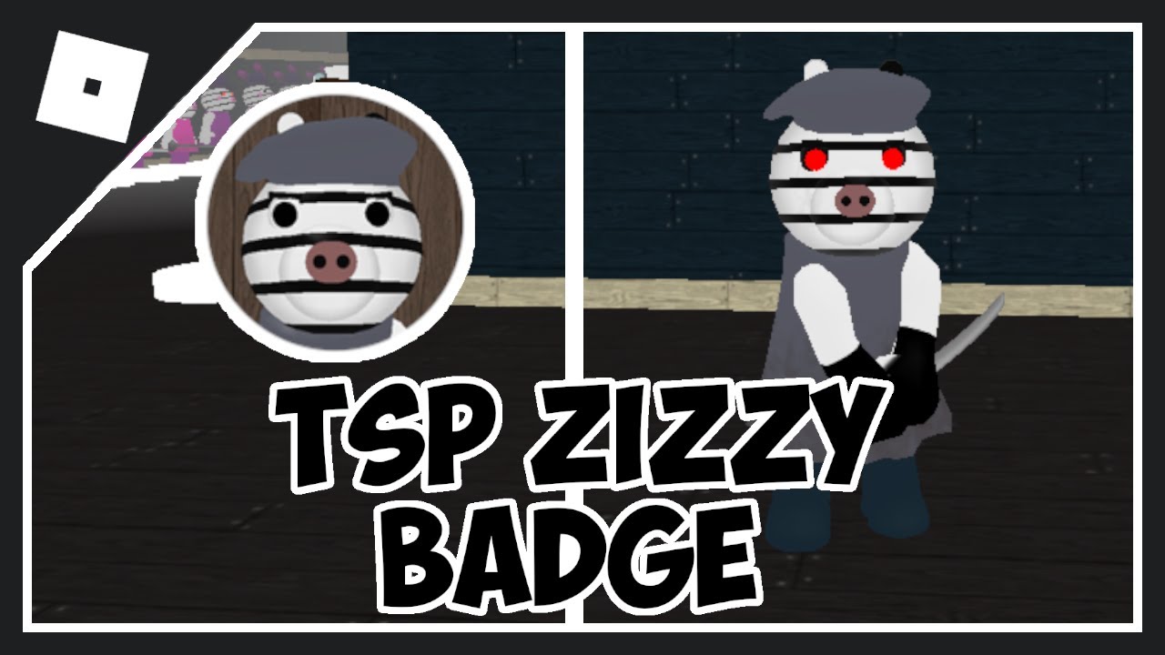 HOW TO GET TSP ZIZZY BADGE IN PIGGY ROLEPLAY KOREAN | HOW TO GET ZIZZY ...