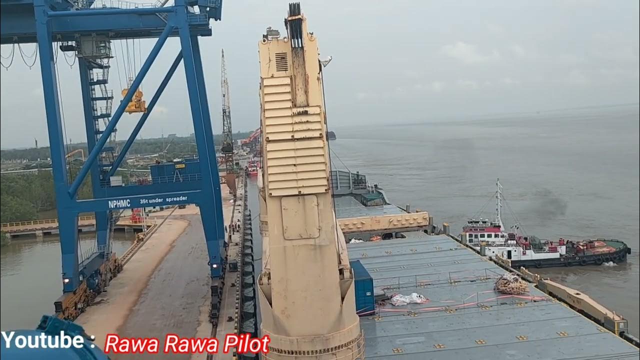 MV.XIN DA ZONG ALONGSIDE OF JETTY FUTONG //RAPP FUTONG - YouTube