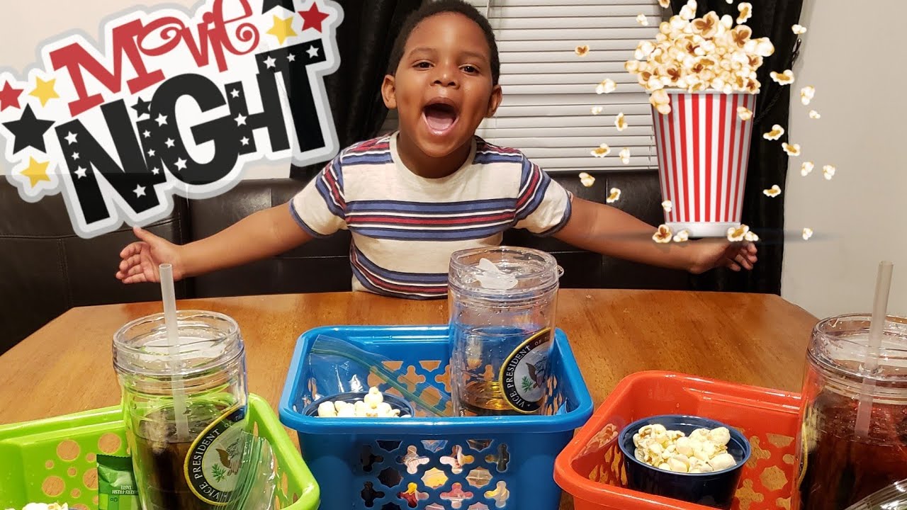 Movie Night Snack Caddy - YouTube