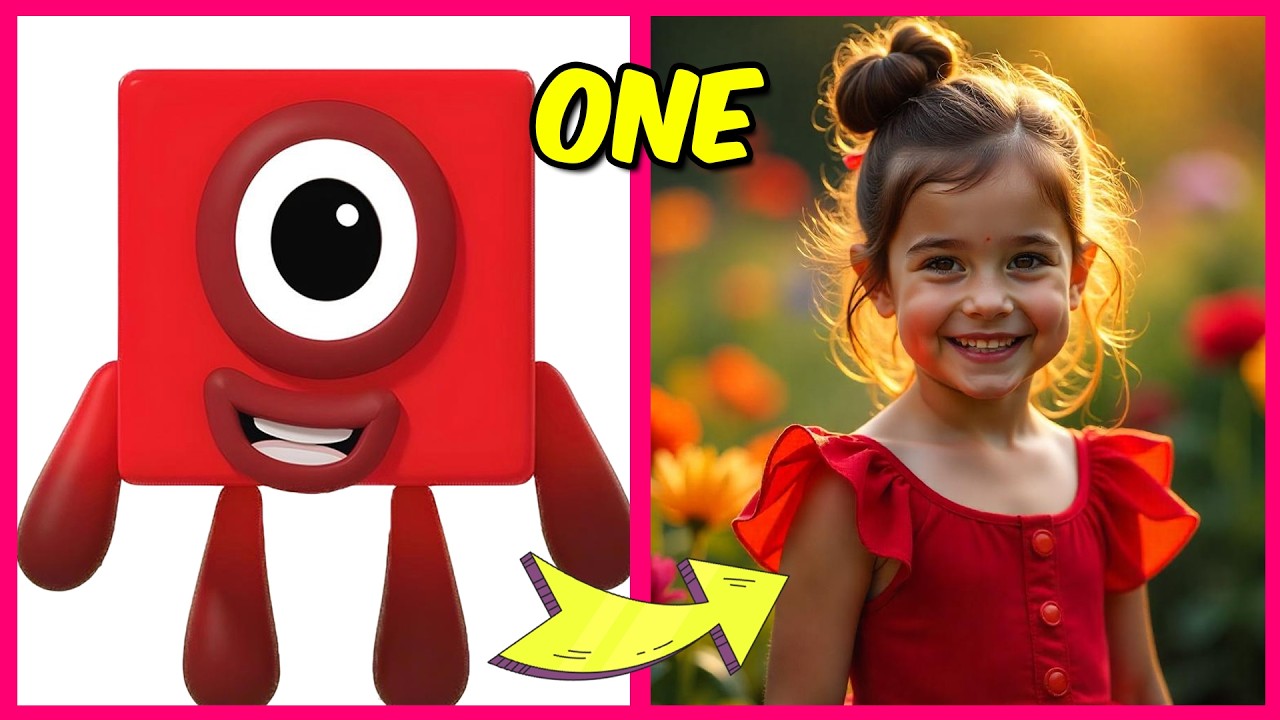 How Numberblocks Look as Humans + Guess The Vocie Quiz + Favorite Foods ...