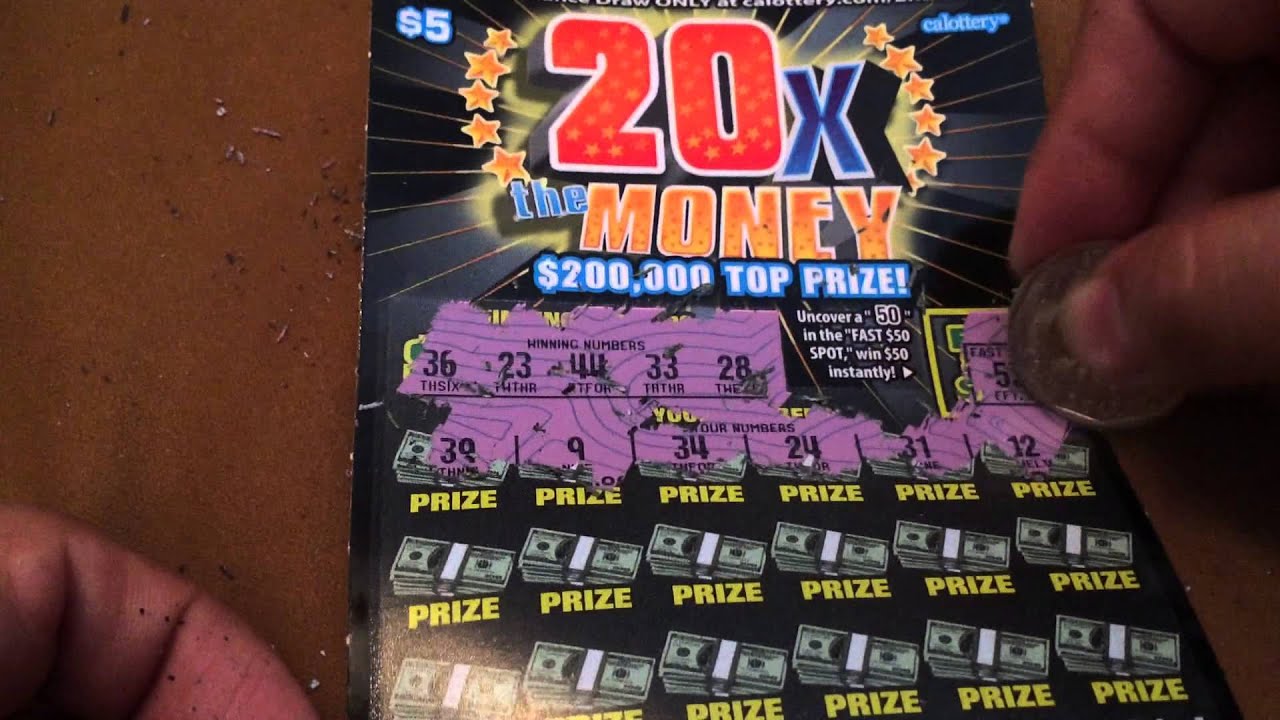 Playing 20x Money Scratcher - YouTube