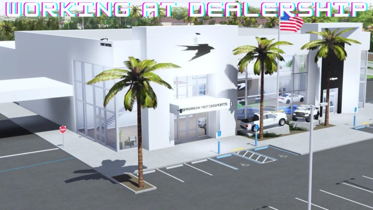 Southwest Florida Roblox | Working at Dealership - YouTube