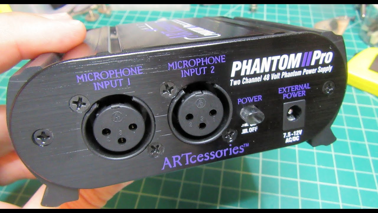 ART "Phantom II Pro" Two Channel Phantom Power Supply: Exploration and ...