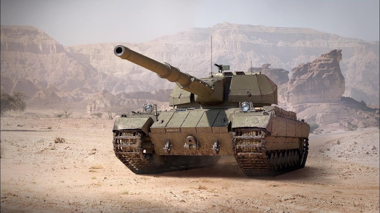 World of Tanks Mercenaries - Super Conqueror, the ultimate hull down ...