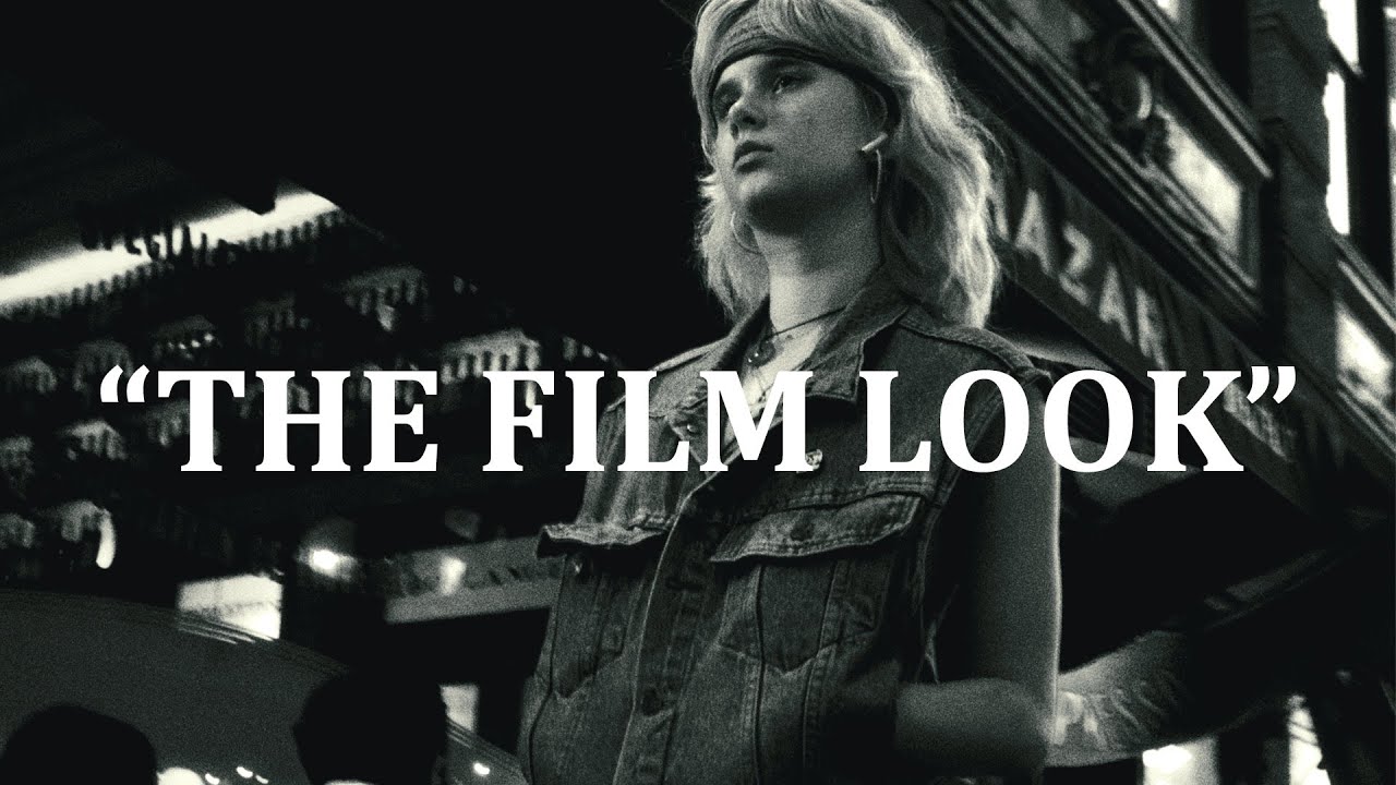 HOW to Get the Black and White "FILM LOOK" In Under 2 Minutes - YouTube