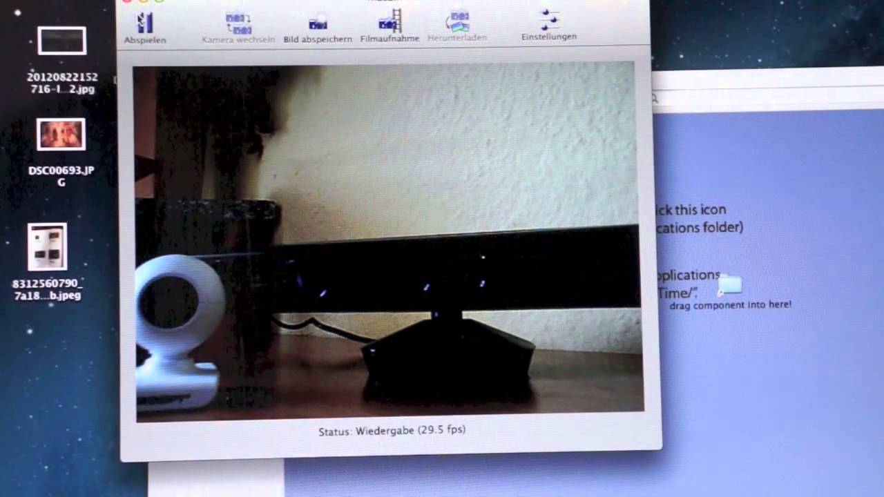 Eye toys / Kinect am Mac anschließen - YouTube
