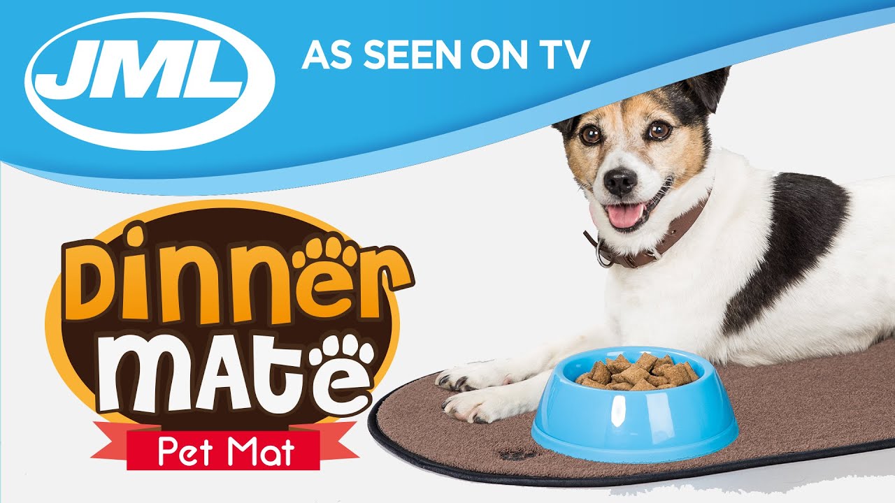 Dinner Mate Pet Mat from JML - YouTube