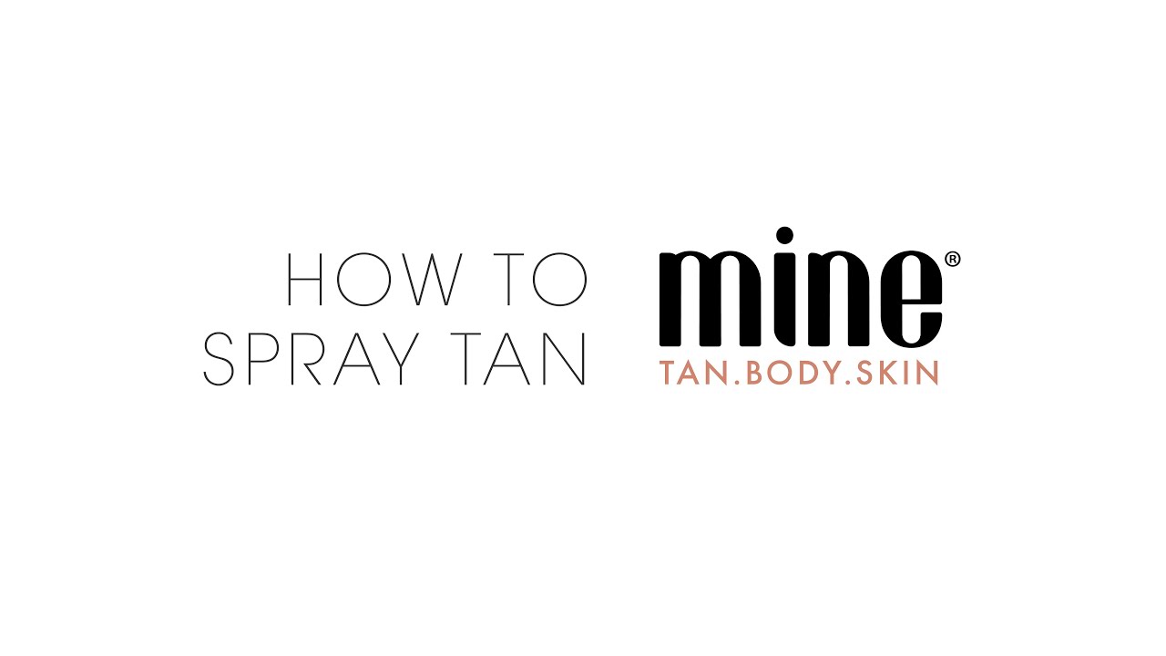 How to Spray Tan with Master Esthetician Spray Tan Booth Kit | MineTan ...