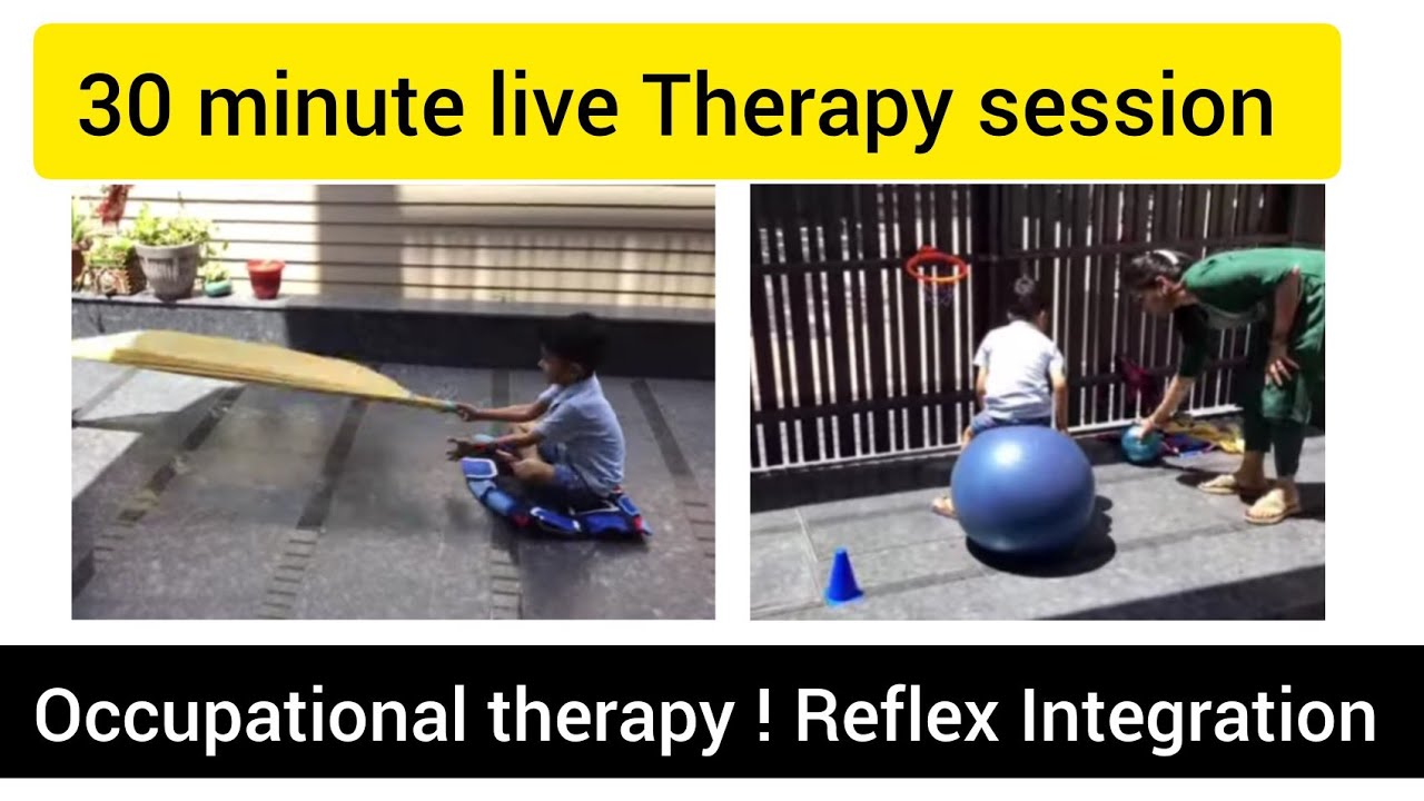 Complete live 30 min therapy session - occupational therapy & primitive ...