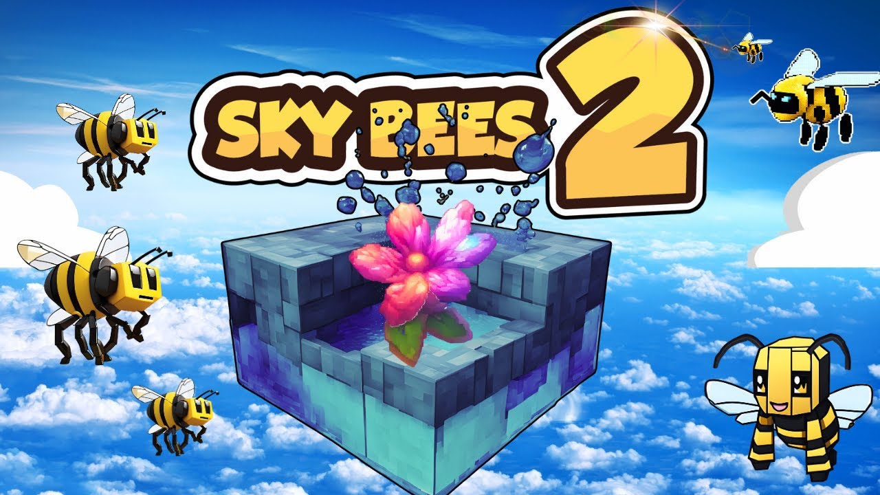 Minecraft Sky Bees 2 | How to Botania in Sky Bees #17 (Sky Bees Botania Tutorial) - YouTube