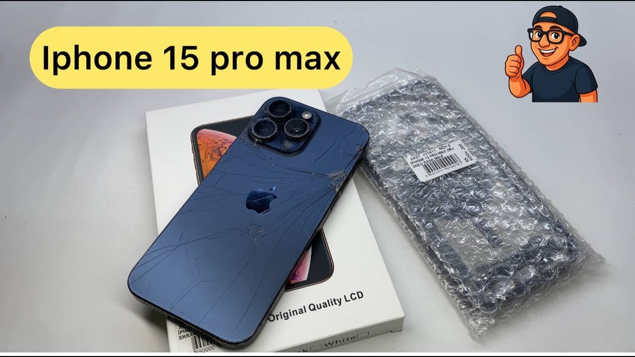 How to Restore an iPhone 15 Pro Max – Full Screen & Frame Replacement ...