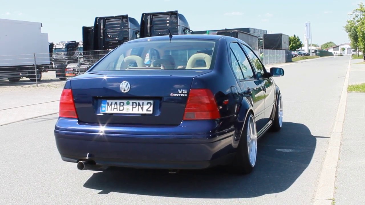 VW Bora V5 Sound Exhaust Launch Custom - YouTube