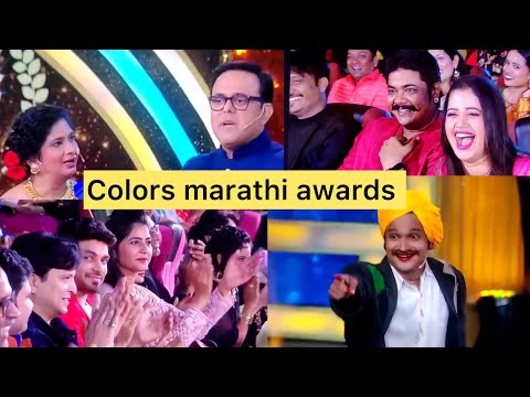 colors Marathi awards 2019 sumeet Raghavan, chinmayee surve Akshay tak ...