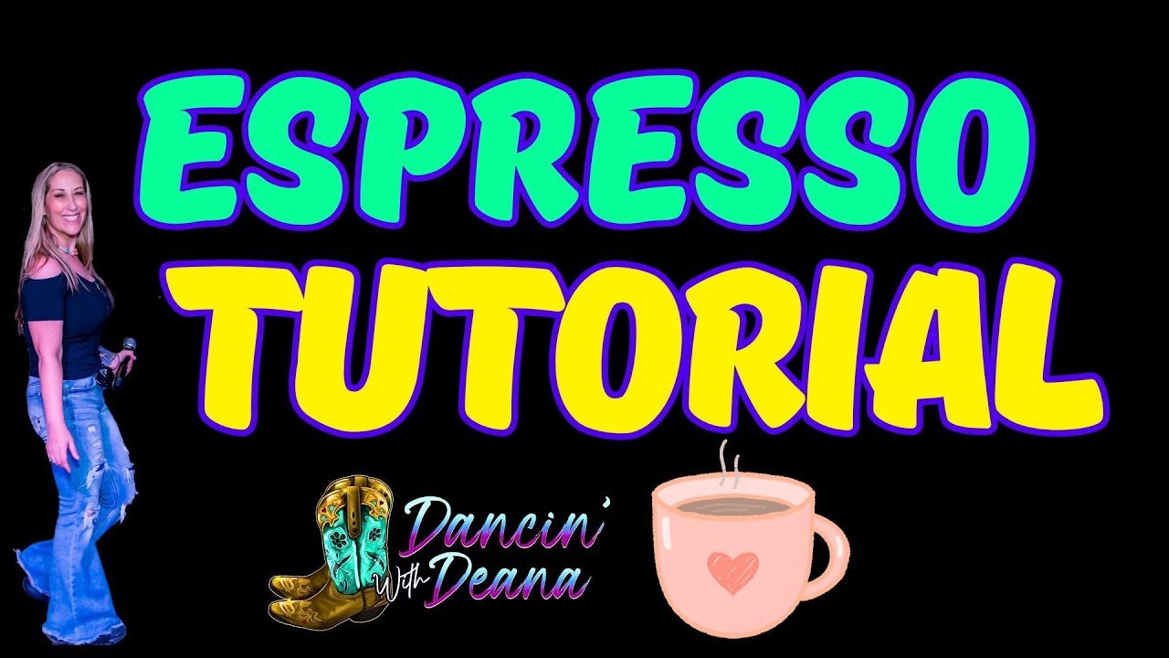 MY ESPRESSO ☕️🇮🇹 (espresso) Line Dance Tutorial - YouTube