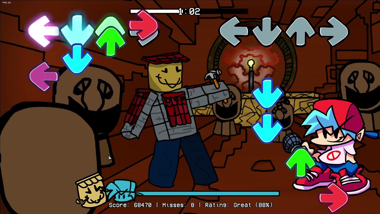 FNF (Friday Night Mugen) - Shingles (23 Miss | 84%) - YouTube