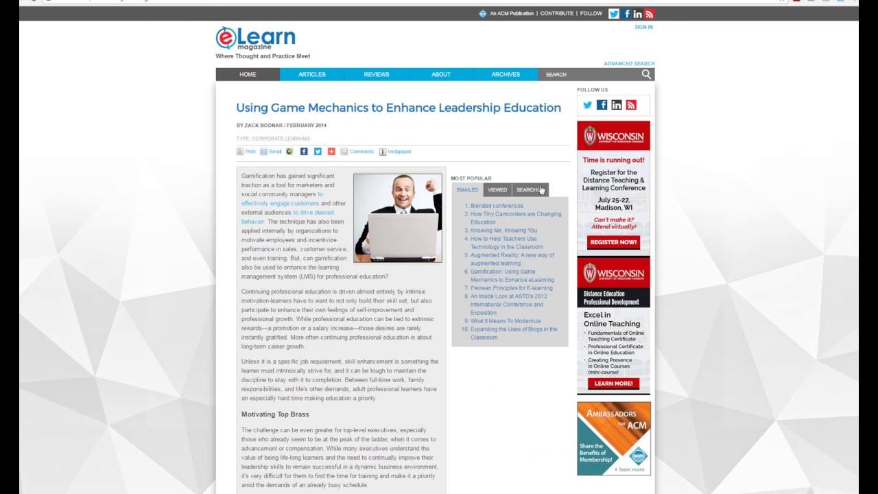 INFSY 540 ACM Digital Library Tutorial - YouTube