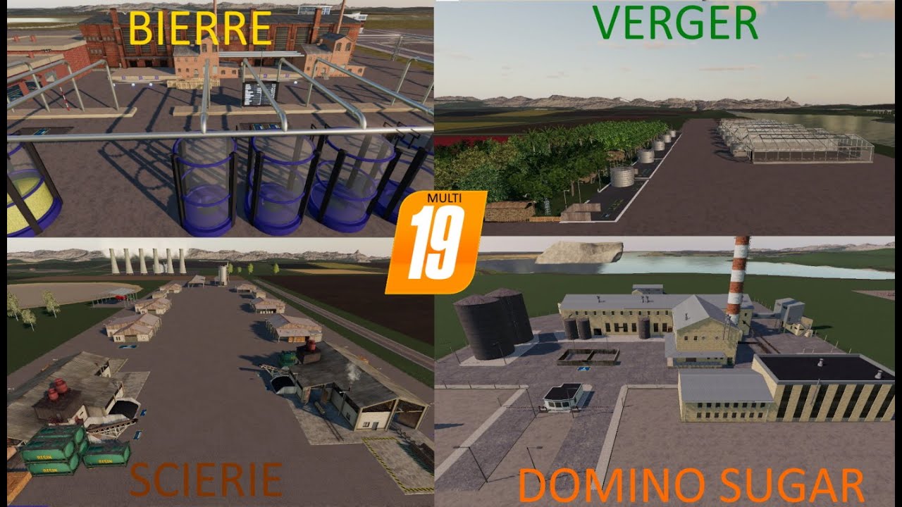 FS19 live ( direct ) : PV county multi toujours dans la construction la ...