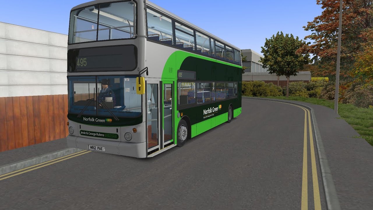 OMSI 2 route 495 Wooton Ada to Apsley Bus Station (sorry for the lag ...