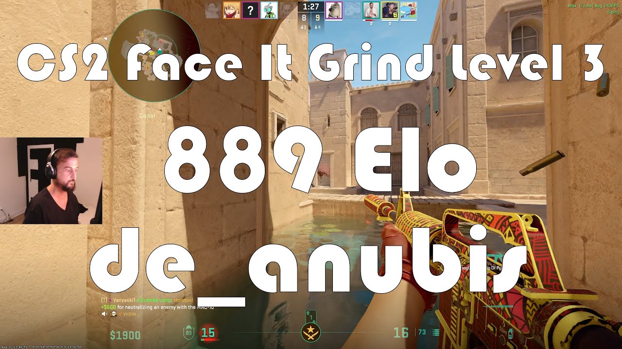Back in Level 3 - CS2 Face-It Grind - Face-It Level 4 - 909 Elo - de ...