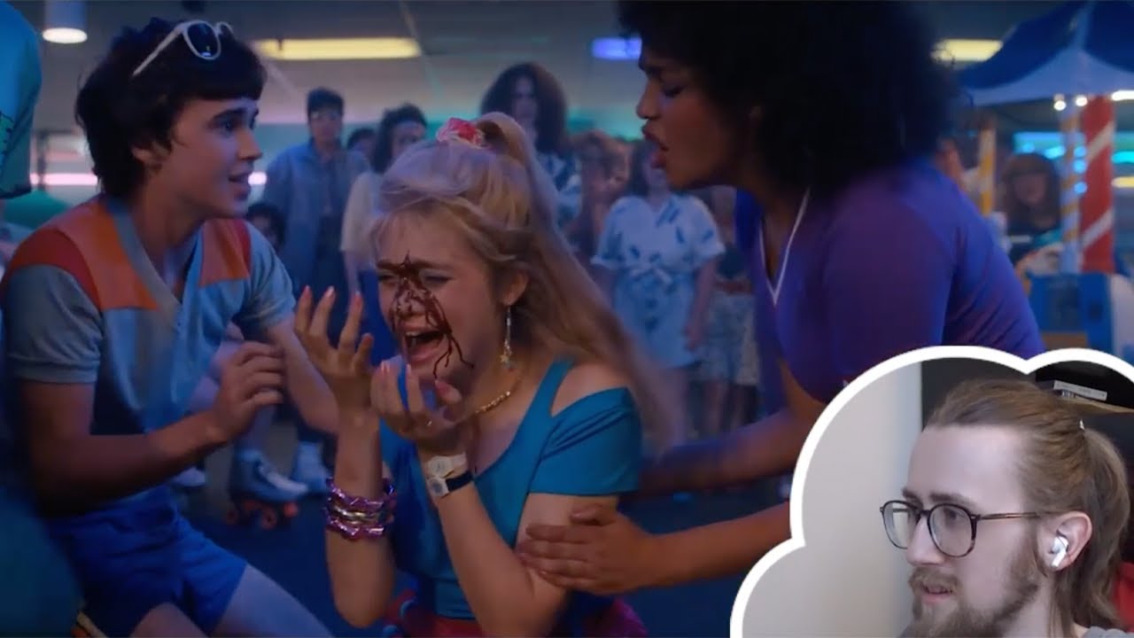 Eleven SPLIT Angela's Head Open in Stranger Things! - YouTube