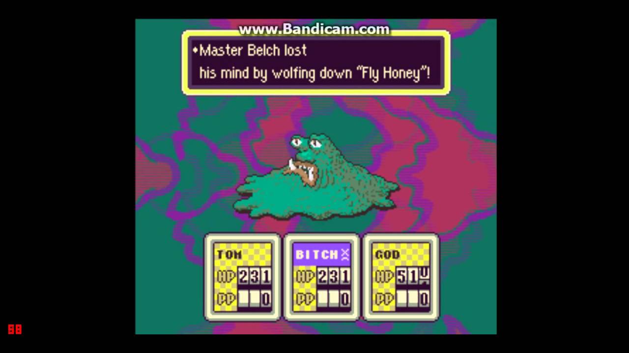 EARTHBOUND Part 27, Defeating The Master Belch! Finally! - YouTube