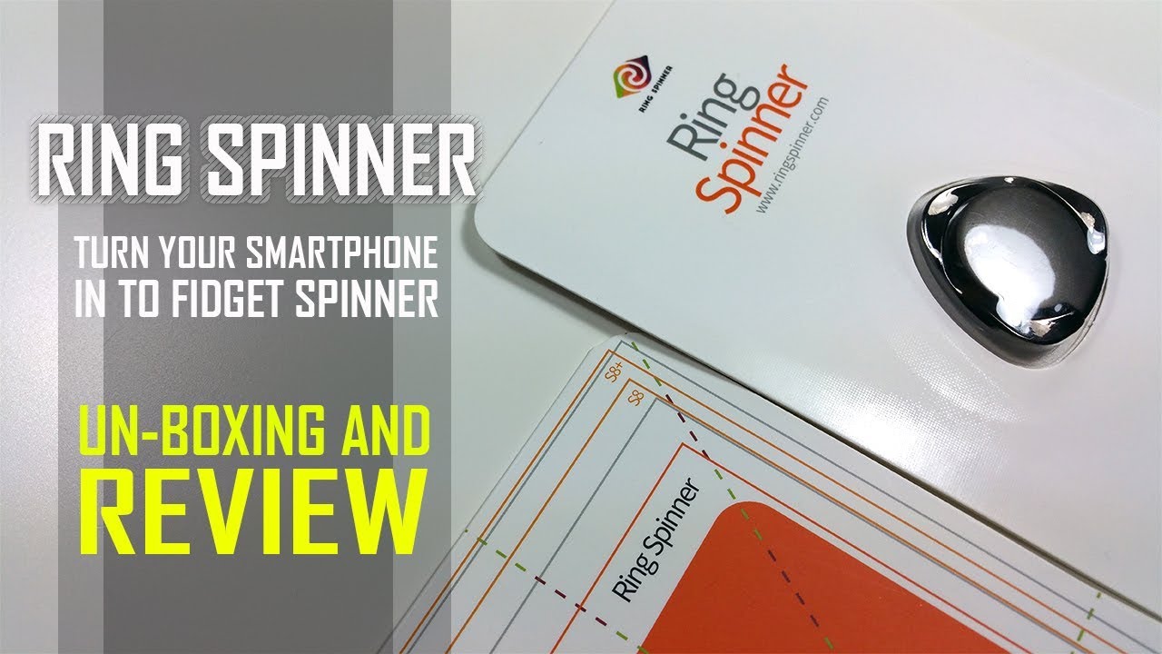 Smart Phone Ring Spinner Review? - YouTube