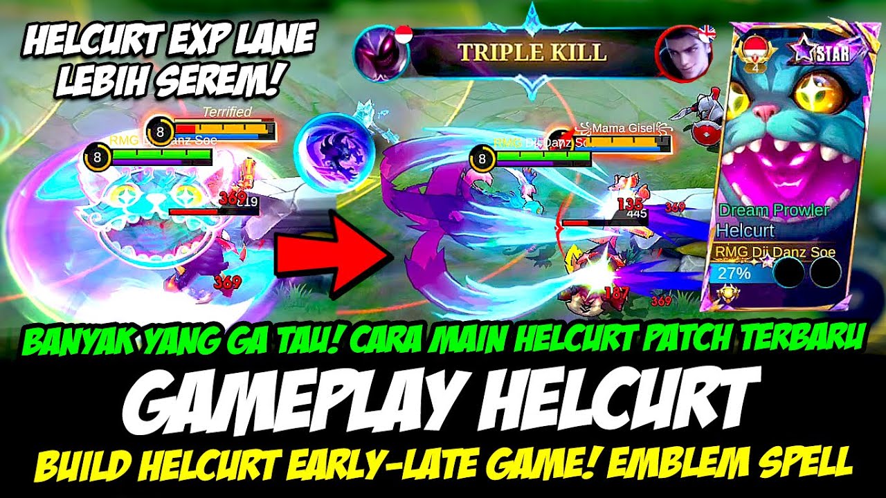 GAMEPLAY HELCURT STARLIGHT + CARA MAIN HELCURT EXP LANE BUILD HELCURT ...