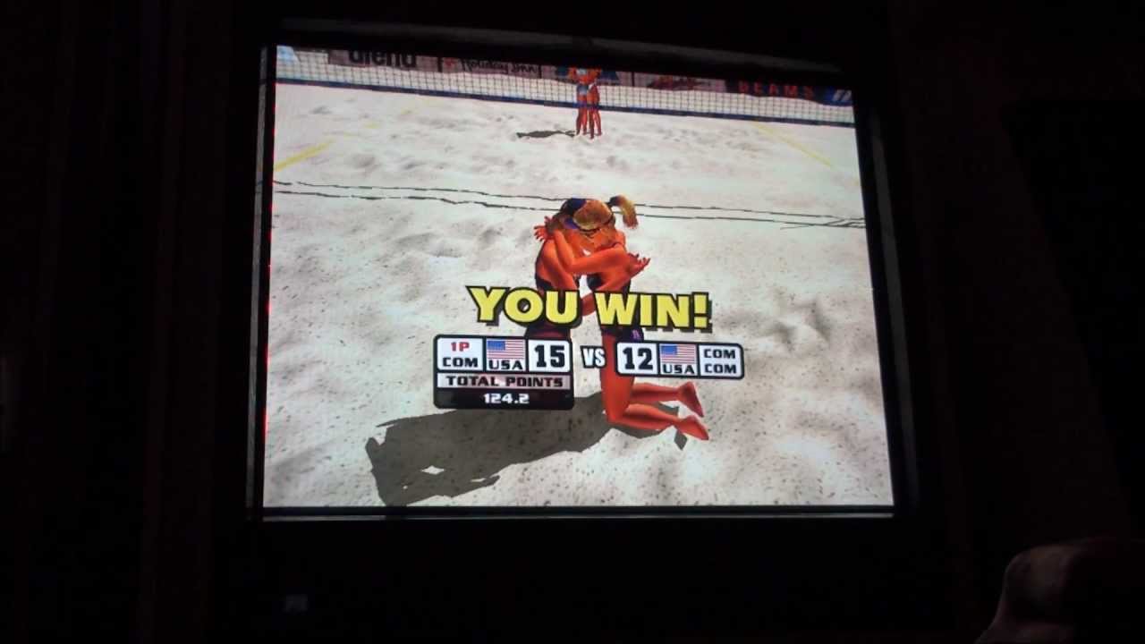 New Net City cab Sega Naomi 2 w/ Beach Spikers (Real Arcade Hardware ...