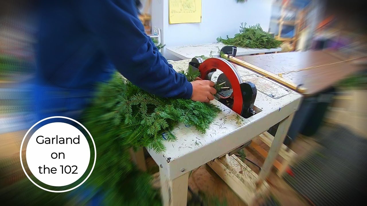 Making Garland on the Kelco K102 - YouTube