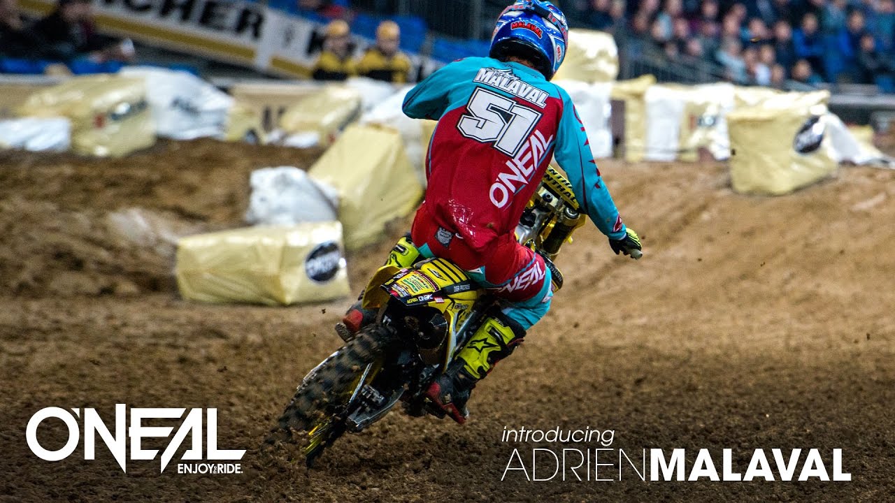 O'Neal introducing Team Rider Adrien Malaval - YouTube