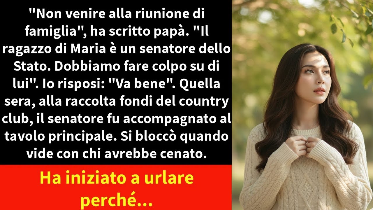 "Non venire alla riunione di famiglia", ha scritto papà. "Il ragazzo di ...
